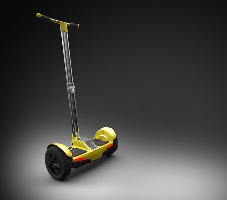 Popular Sports Handheld Stand Up Electric Scooter Hoverboard With ...